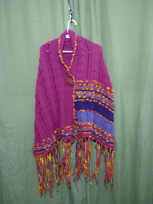 Diseño artesanal: Coloridas Chalinas Tejidas- HUNUC HUAR