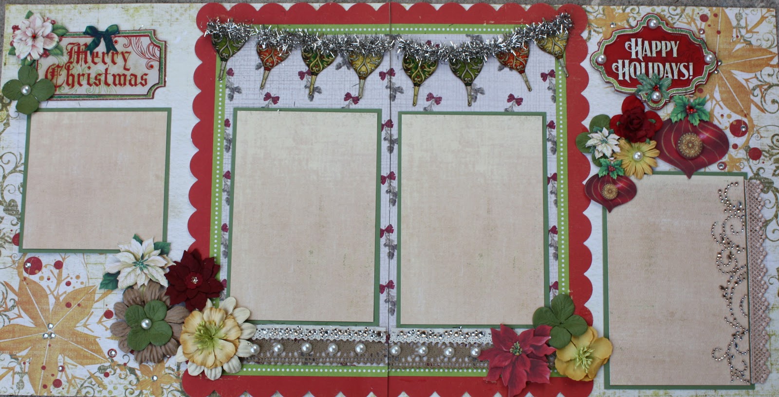 AMAZING GRACE Paper Crafts: More Christmas Layouts