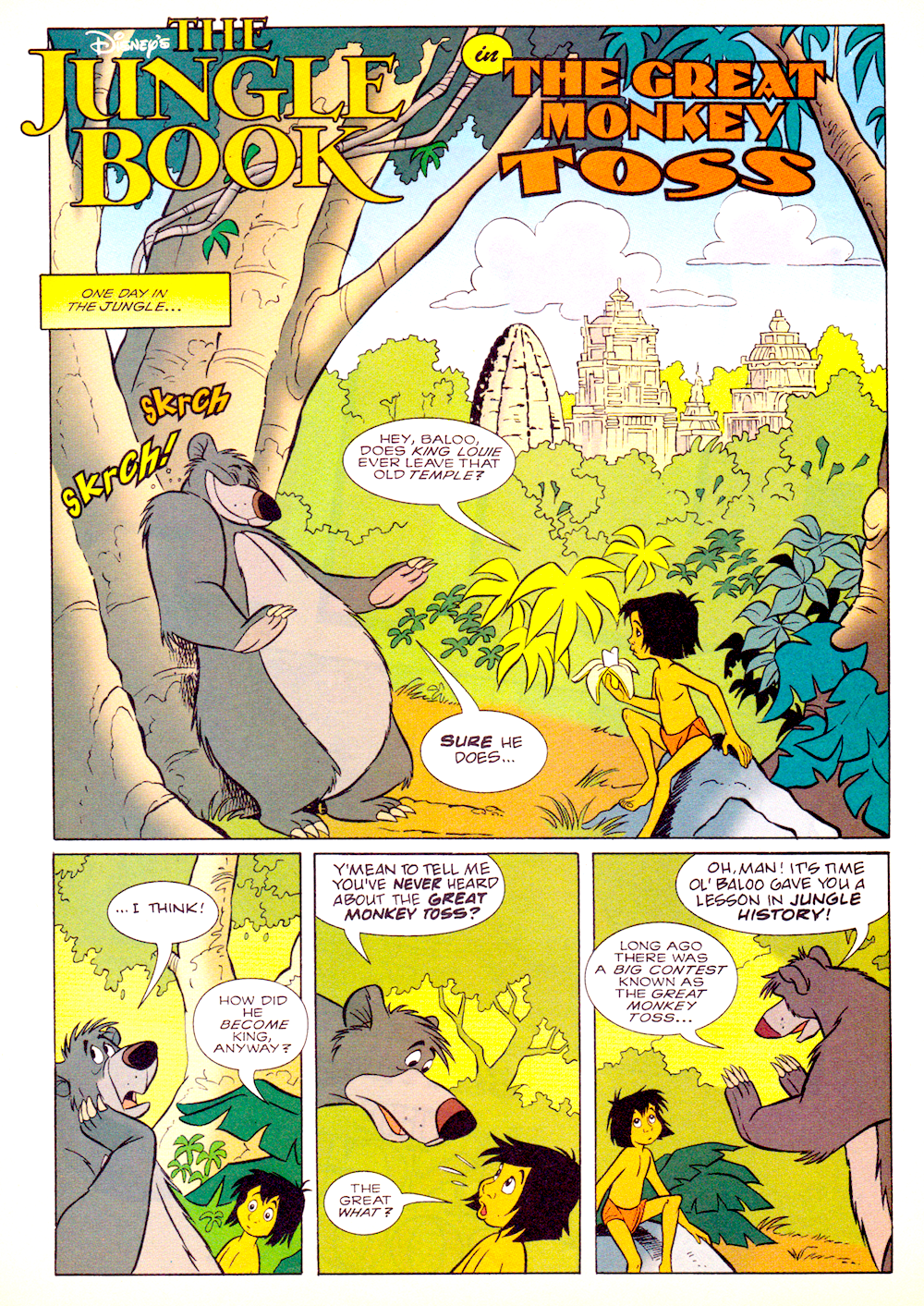 Signore Studios: The Jungle Book - "The Great Monkey Toss"