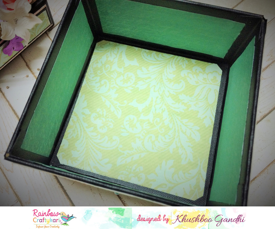 Welcome to Rainbow Craftykari Blog: Quick and Easy Chipboard Box ...