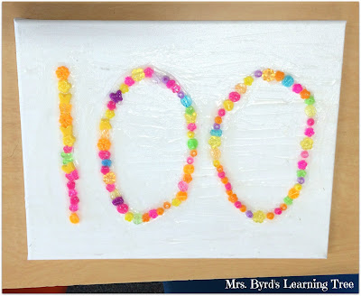 Mrs. Byrd's Learning Tree: 100 Days - Hooray!