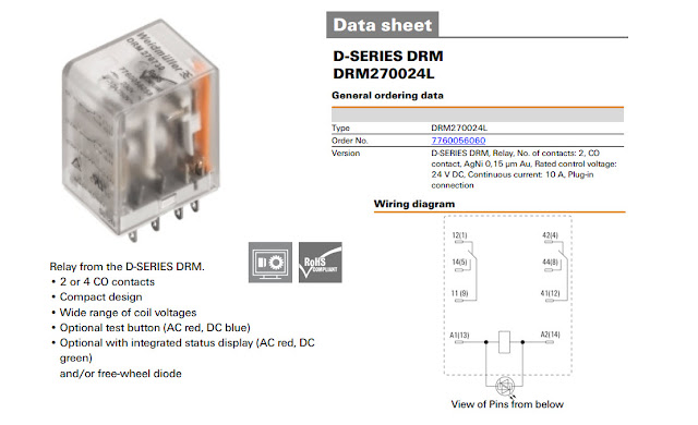 CÔNG TY DAC: RELAY WEIDMULLER | DRM570024L | DRM270024L | DRM270110L ...