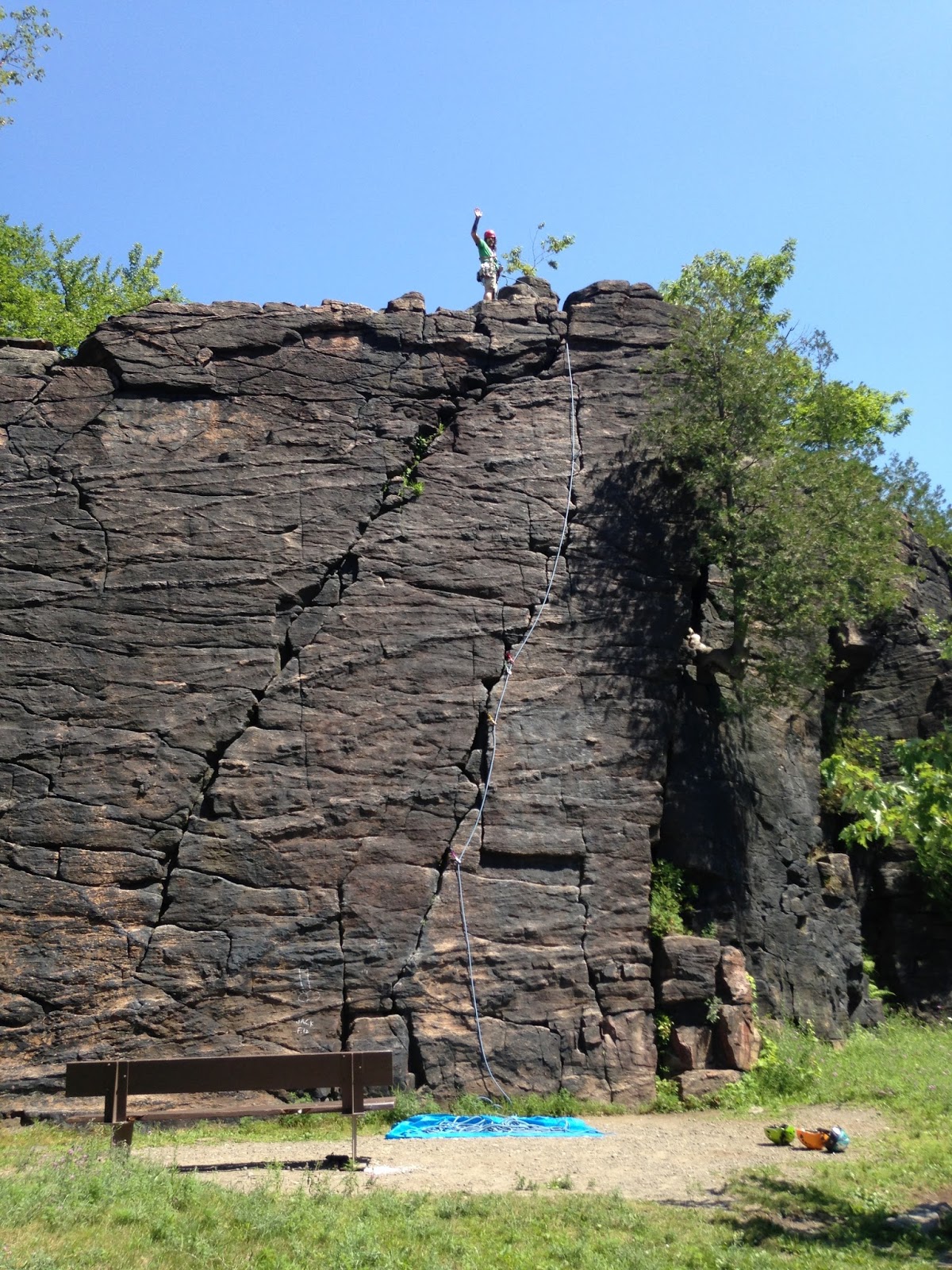 Make Time For It: Rock Climbing- Moss Island 8/4/16
