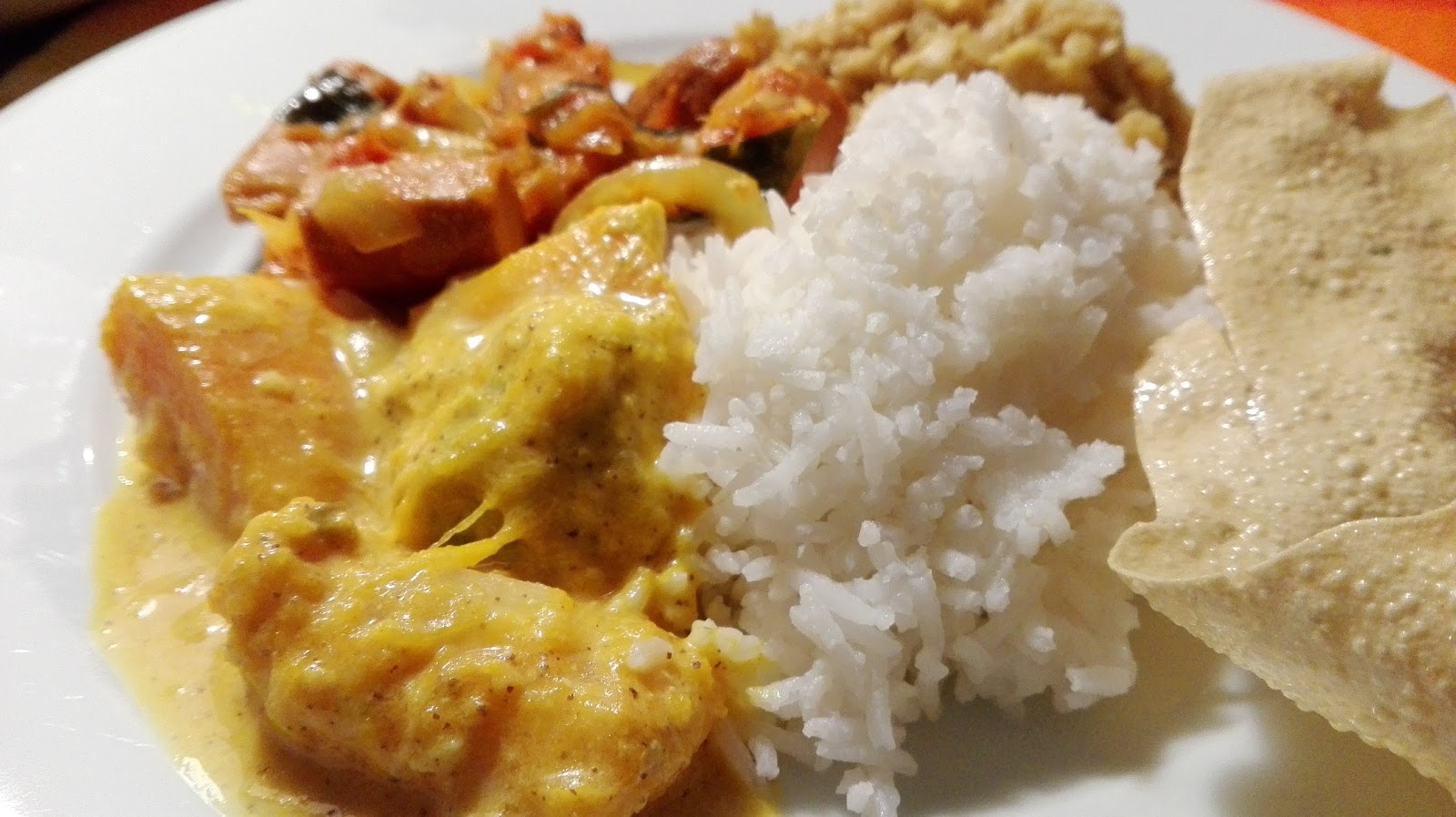 Vinita's Family Blog: Sri Lankan Pumpkin Curry (Wattakka)