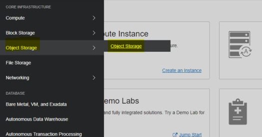 DevOps: How to create an Object Storage in OCI