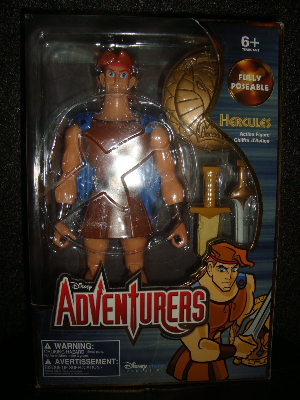 Disney Pixar Fanatics: Disney Adventurer Action Figures