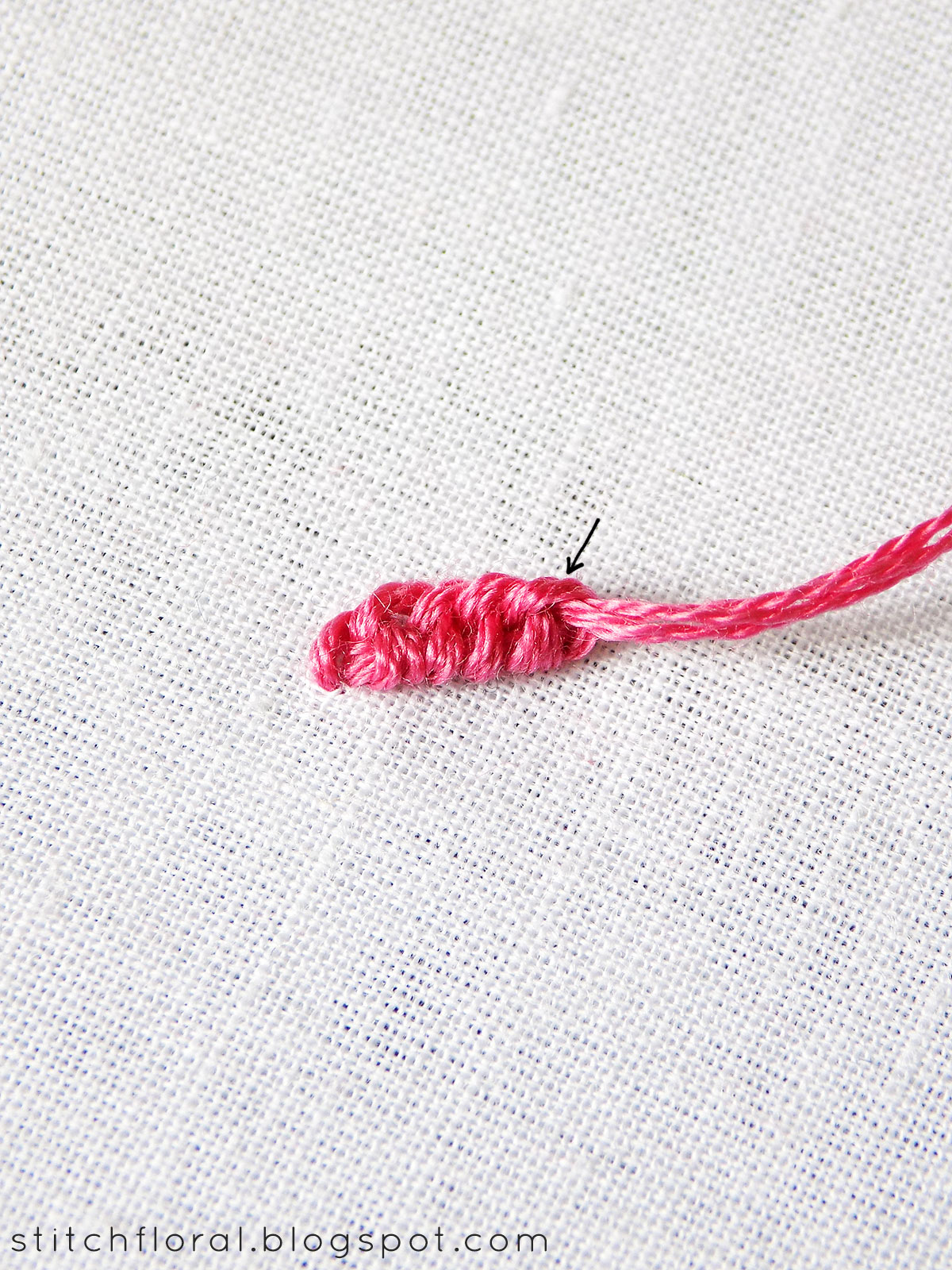 The Real Detached Buttonhole - Stitch Floral