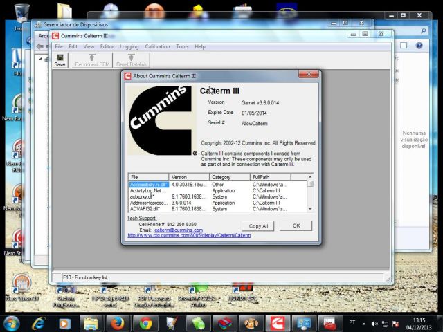 Software de Diagnostico, programacion, calibracion Diesel: Cummins ...