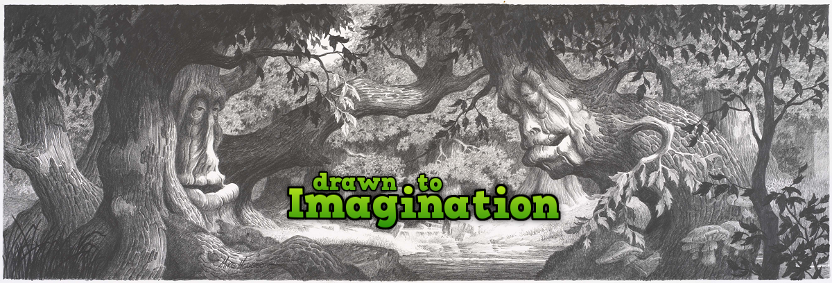 Drawn to Imagination: Paul Julian Background Art