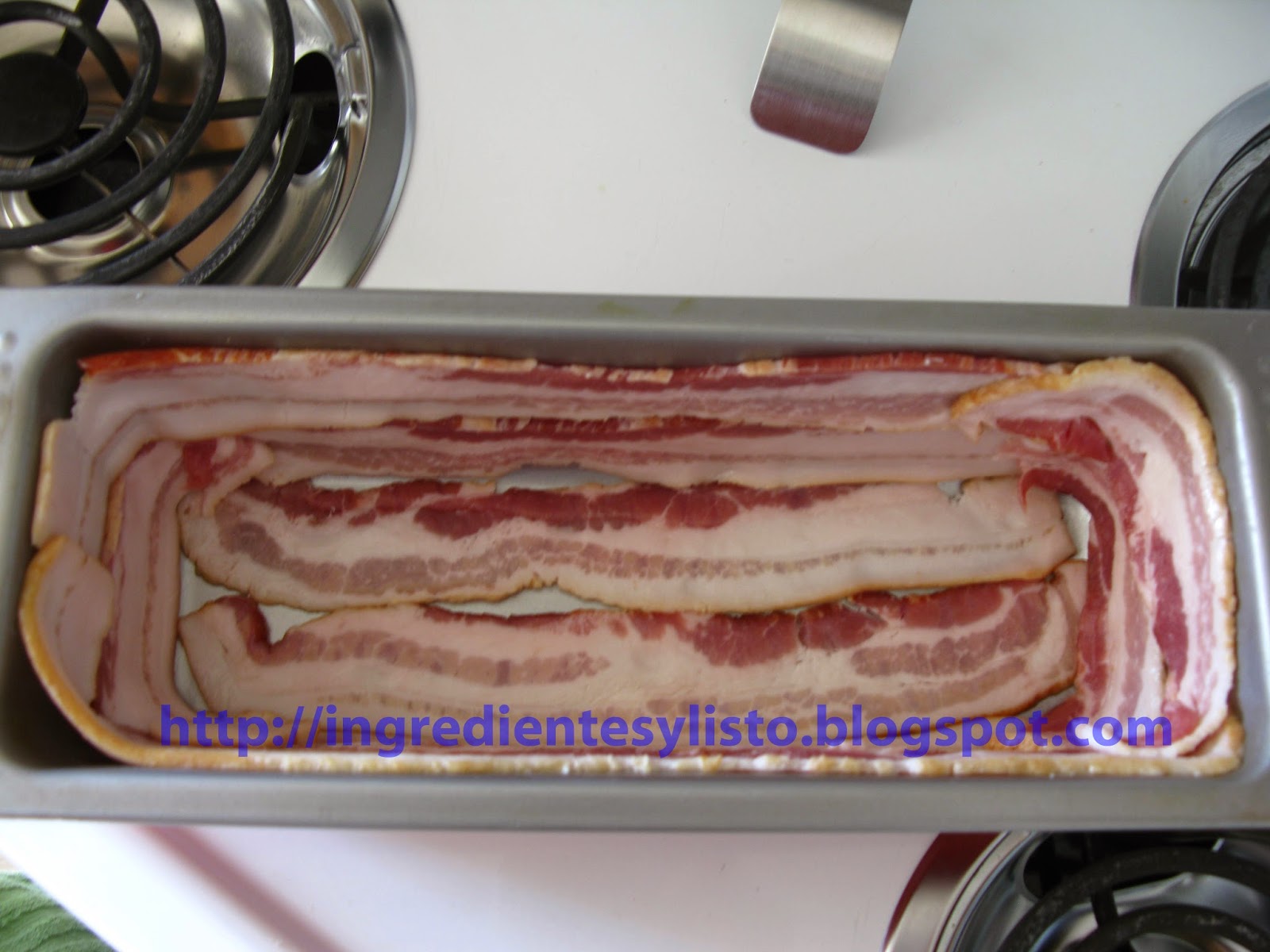 Ingredientes Y ¡listo Pastel De Carne Con Tocino