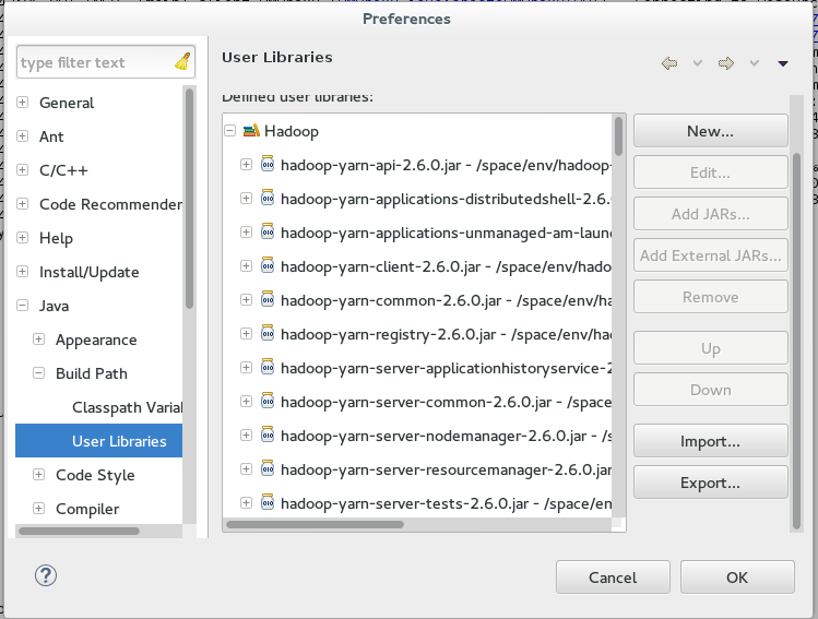 Run MapReduce Program Against Hadoop Cluster in Eclipse