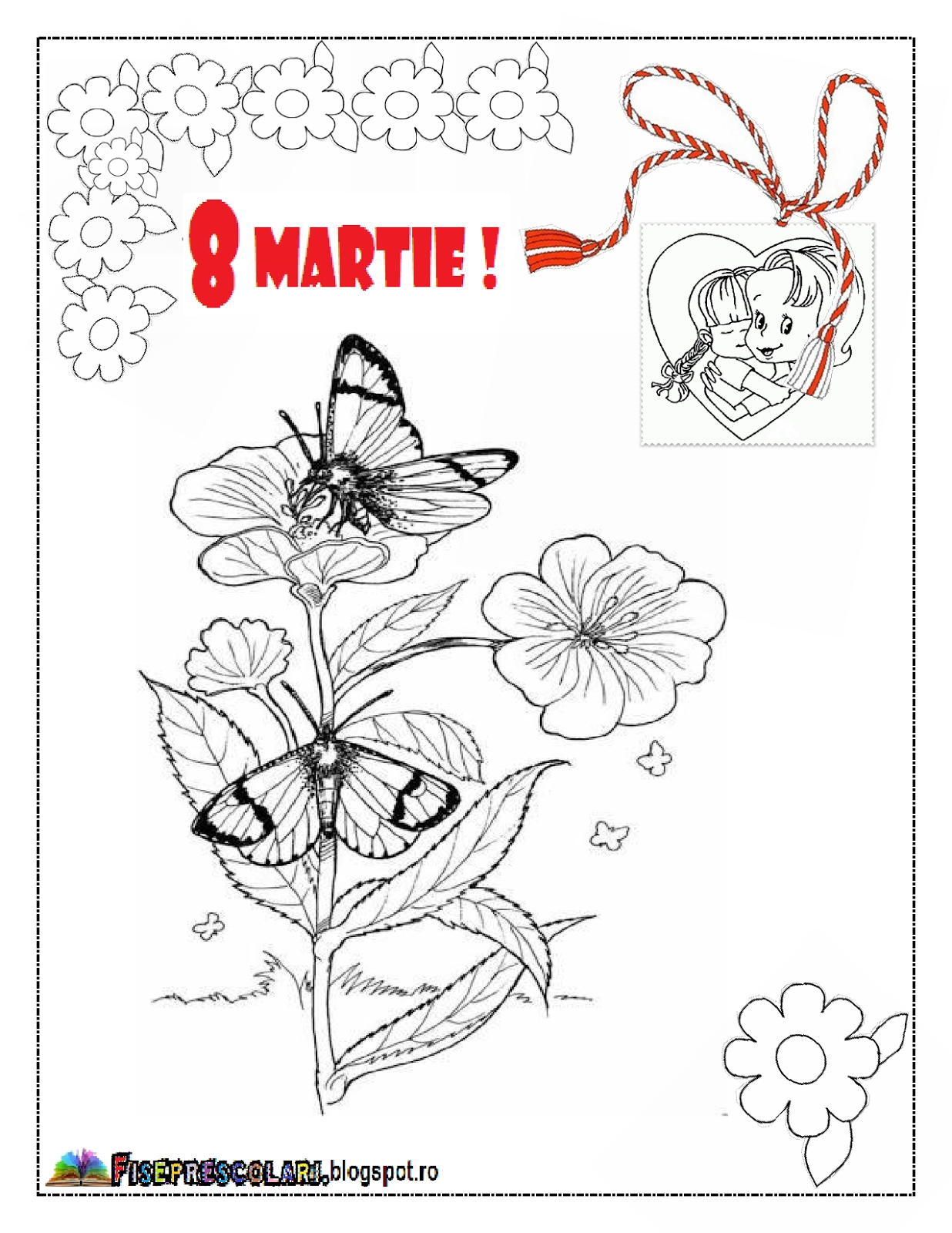 februarie 2015 :: Fise de lucru - gradinita