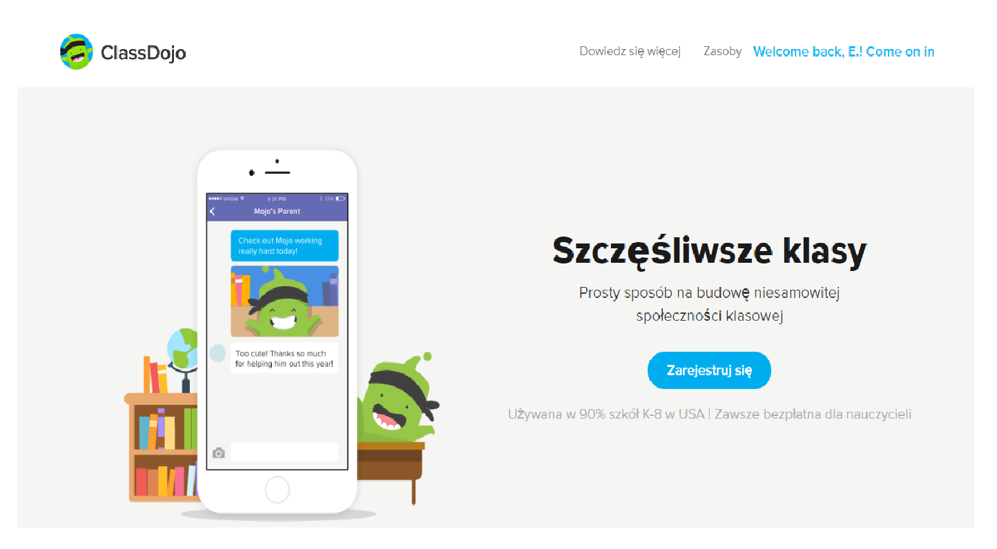 SP 8 Chełm Aktywna tablica: ClassDojo