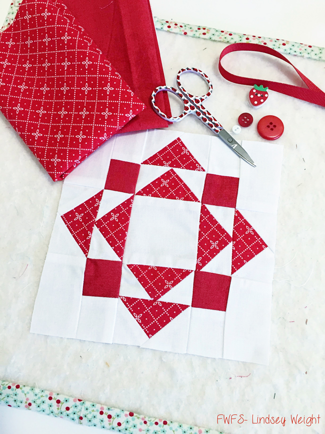 Fort Worth Fabric Studio: Moda Sampler Block Shuffle {Block 12}