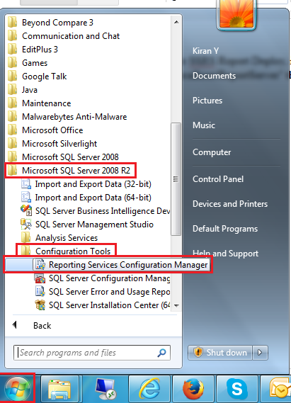 SSRS: Could not connect to the report server http://localhost/ReportServer