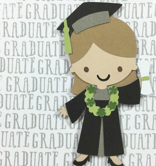 Courtney Lane Designs: Cricut Graduation Card