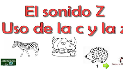 Las TIC en Primaria: C Y QU / LA C Y LA Z