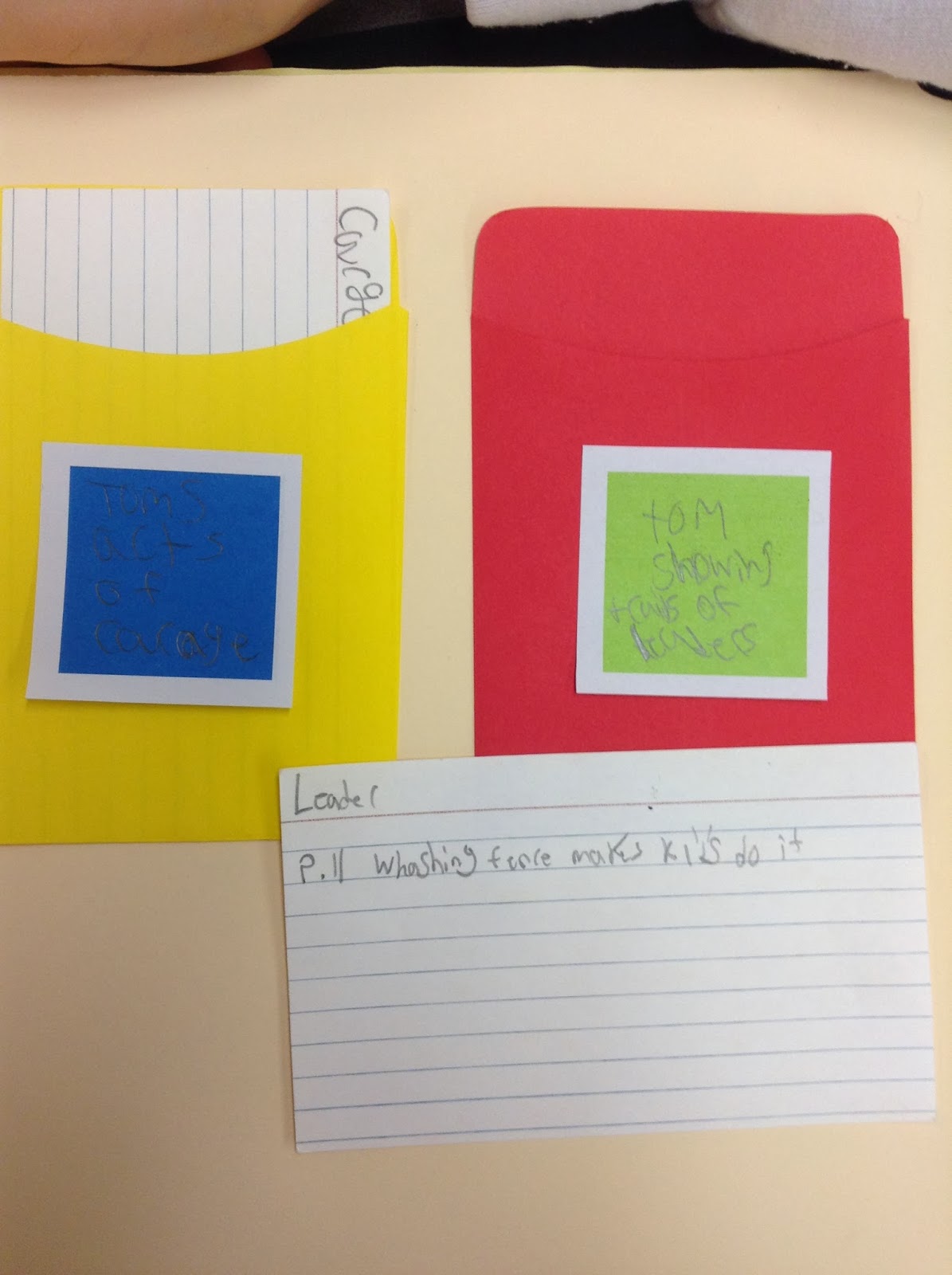 Mrs. Jaffe's Bulletin Board: Tracing Literary Patterns