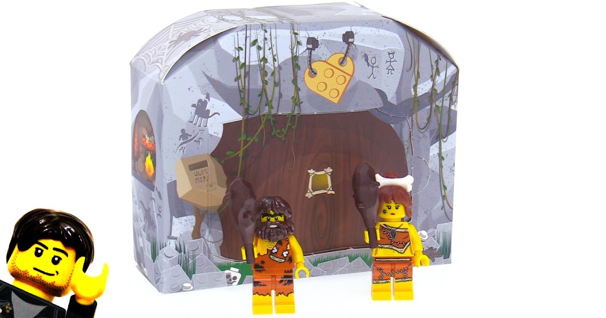 LEGO Caveman & Cavewoman promotional minifig pack review 5004936