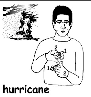 HearMyHands ASL: sign: HURRICANE for What's the Sign Wednesday