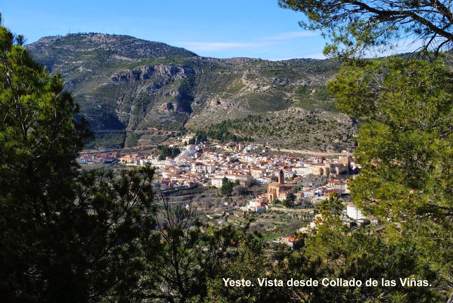 Yeste. Albacete. Paisajes: YESTE. Vista general