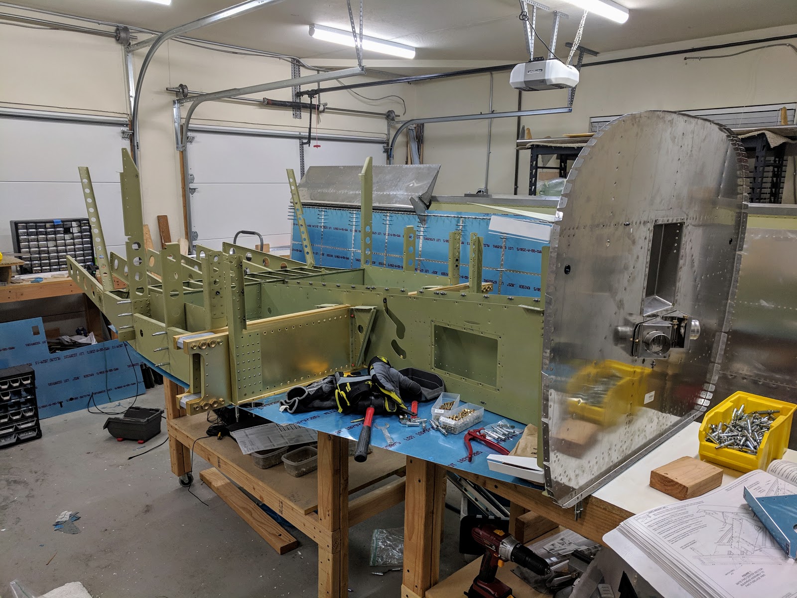 Damazio family's RV-10 project: Forward-fuselage bulkheads and bottom ...