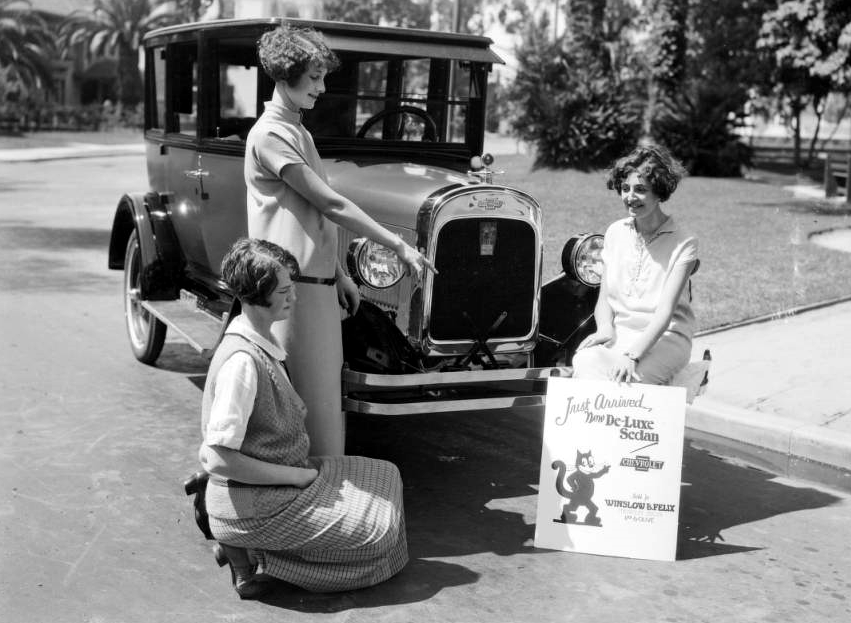 Just A Car Guy: 1925 publicity shot for Felix Chevrolet