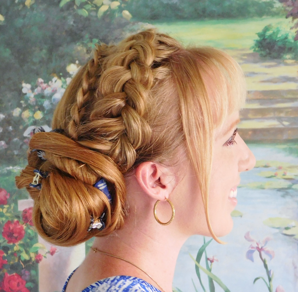 Braids & Hairstyles for Super Long Hair: Victorian Side Bun