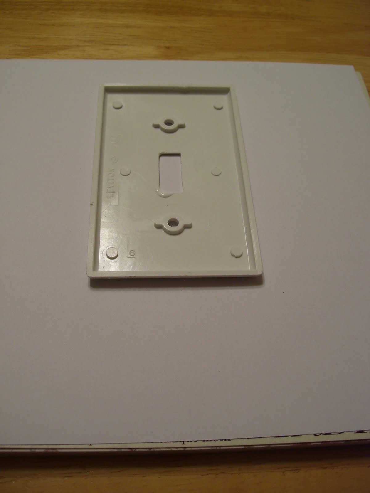 Whimsically Homemade: DIY Light Switch Plates