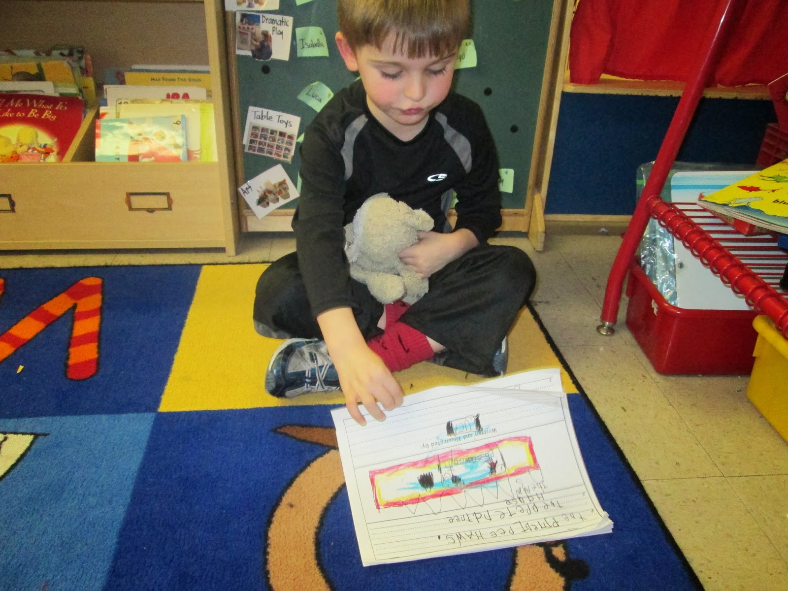 The Busy Bees of K-109: Bring your Stuffed Animal to School Day!