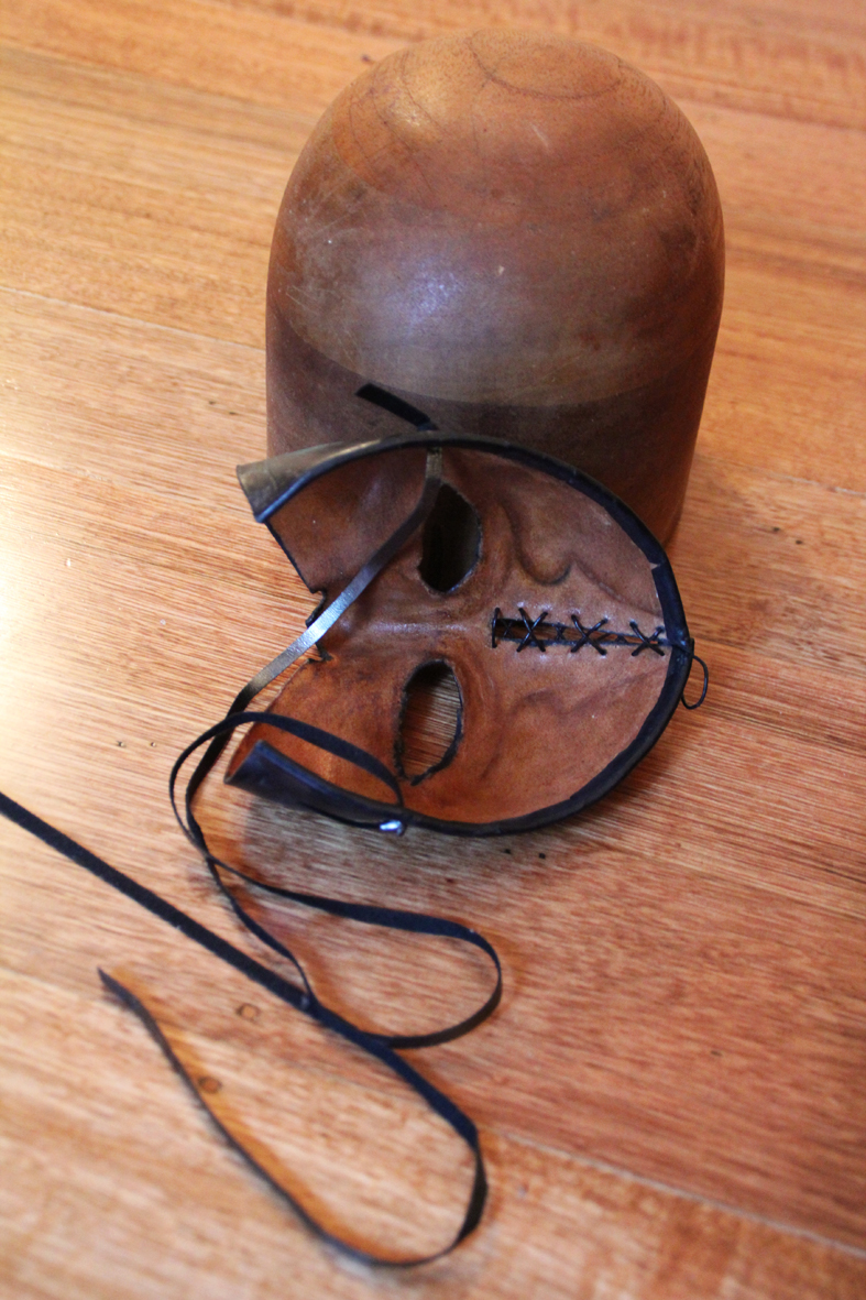 pattern my world: Leather Mask Making