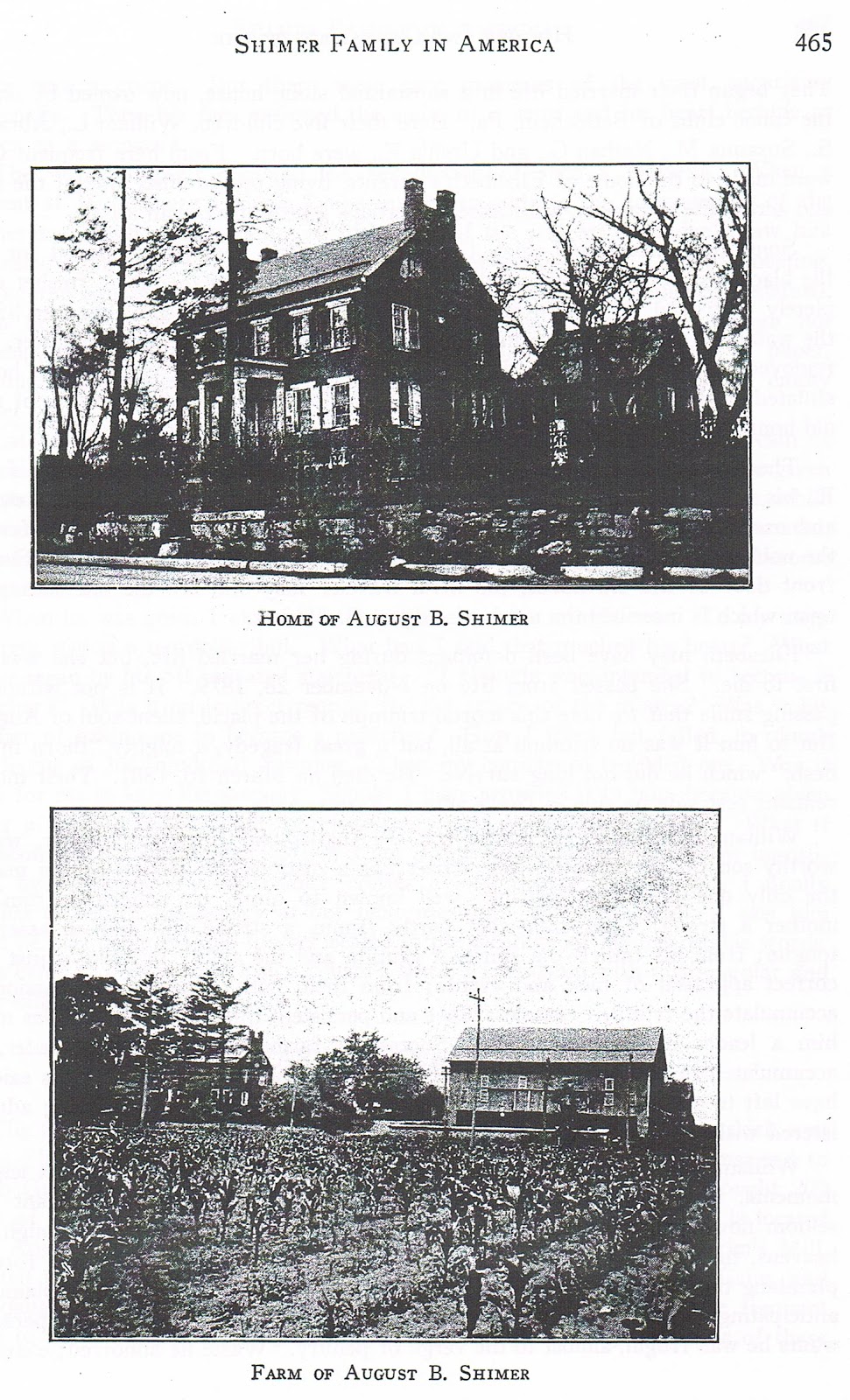 Shimer Blog: John Seip Shimer and his Decendants