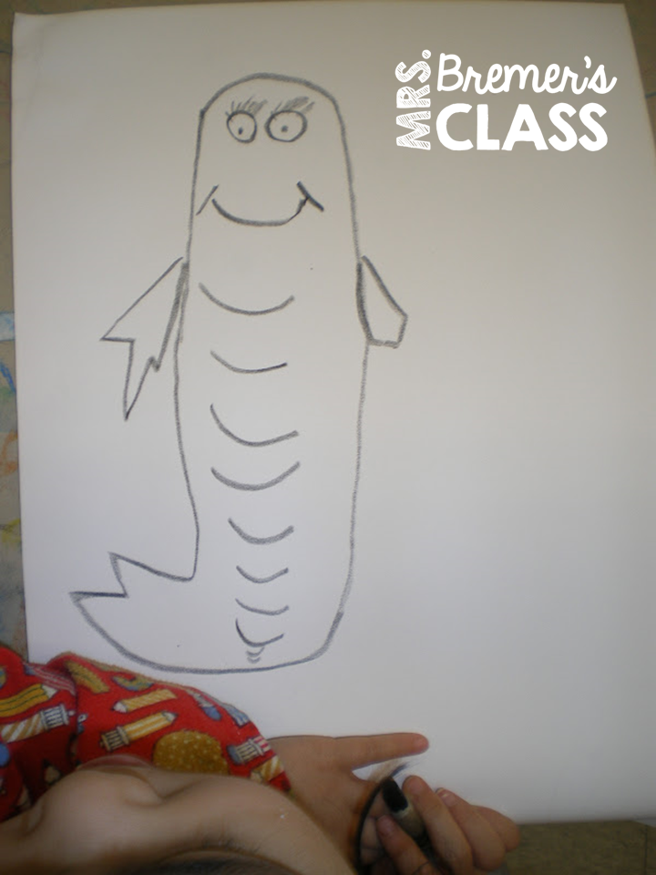 One Fish, Two Fish Dr. Seuss Art for Kindergarten | Mrs. Bremer's Class