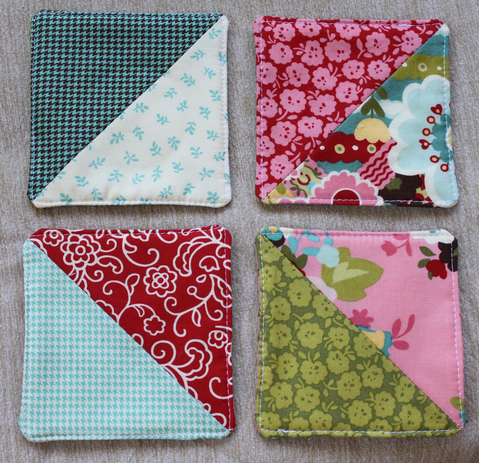 Charm Pack Coasters - Melanie Ham