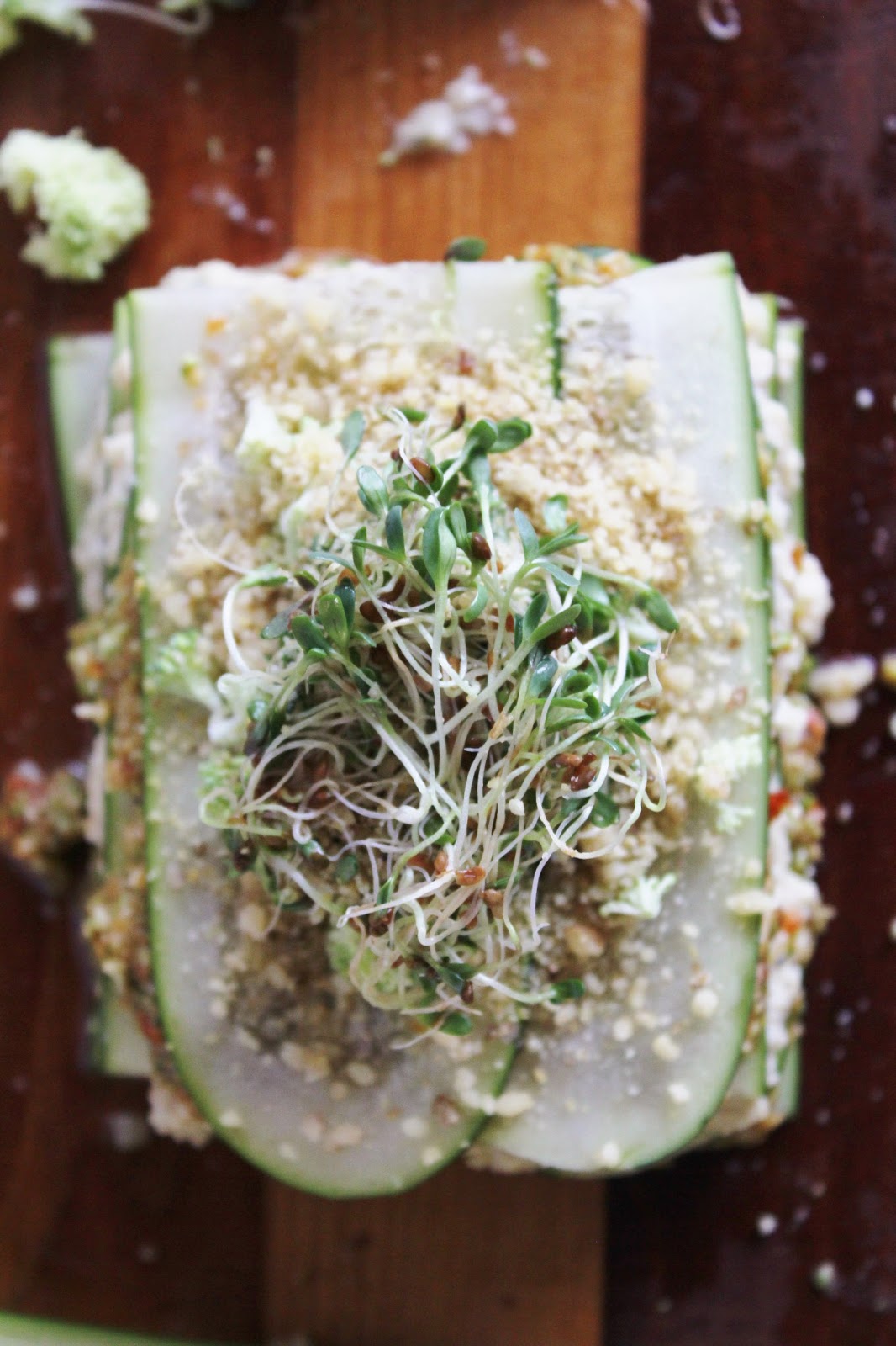 This Rawsome Vegan Life: raw lasagna with cashew cheese and broccoli ...