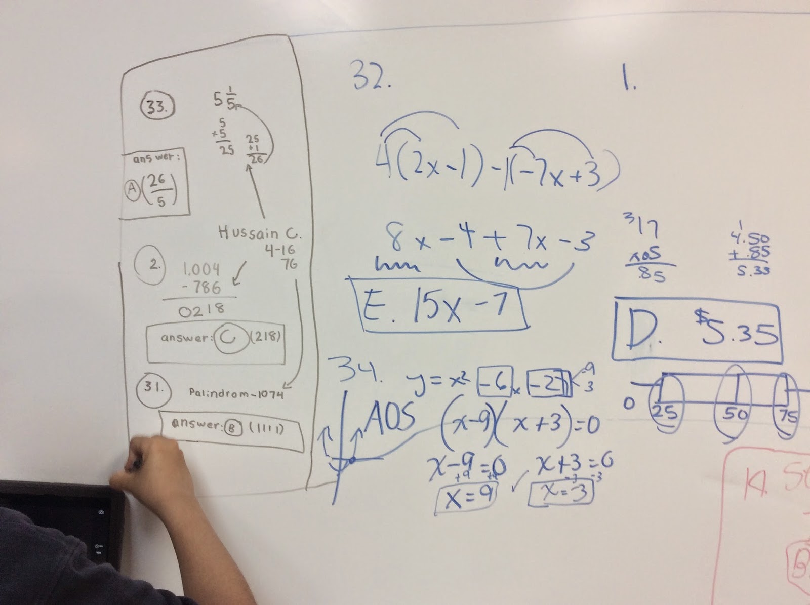 Contest Math 2014-2015: TMSCA: General Math Test