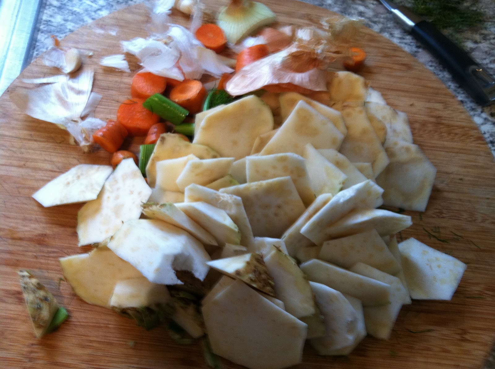 The Curried Cook: Rich Dark Chicken Stock