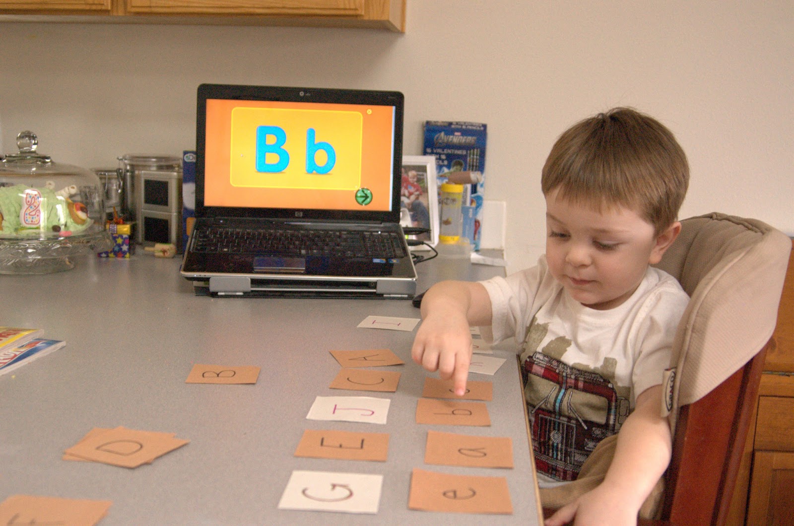 Mom with a Dandelion in Her Hair: Letter pairing with Starfall