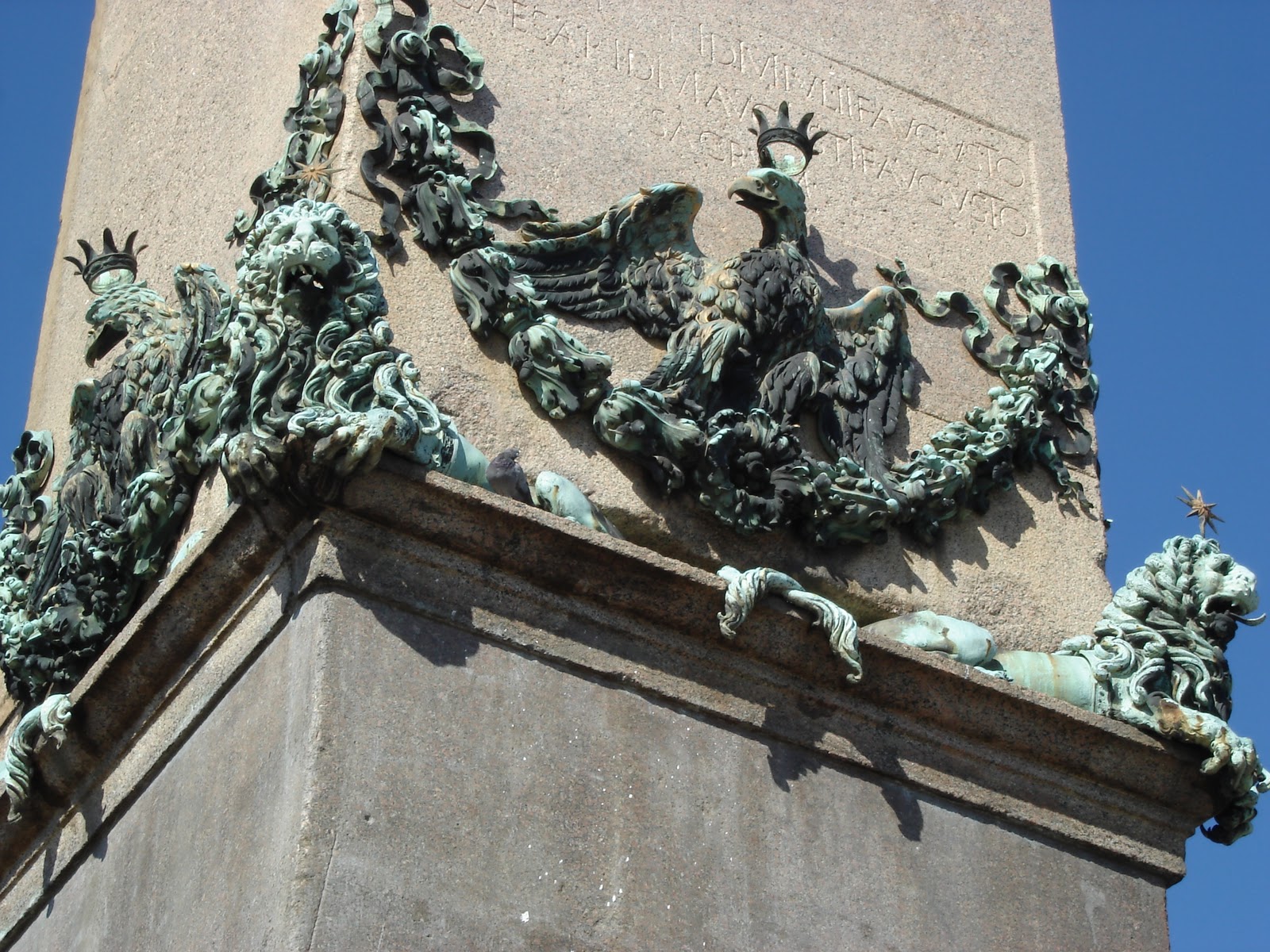 Obelisco na Praça de S. Pedro no Vaticano - MAPEAMENTO ESPIRITUAL