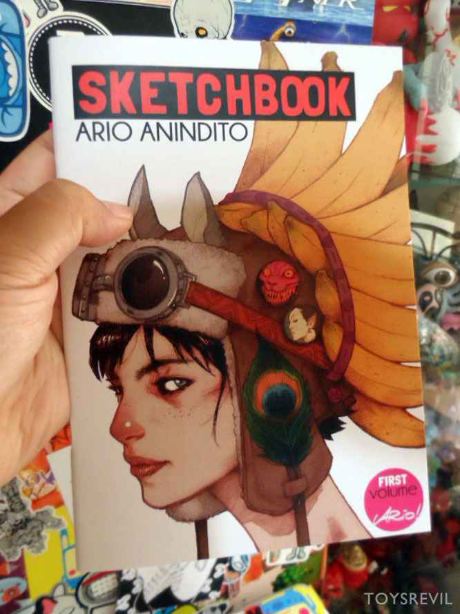 A Closer Look at Ario Anindito's Sketchbook Launched at #STGCC2015