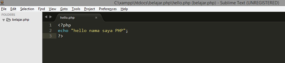 Ngoprek Teknologi: Struktur dasar PHP