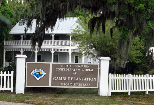 Reflections From the Fence: Gamble Plantation, Ellenton, Florida
