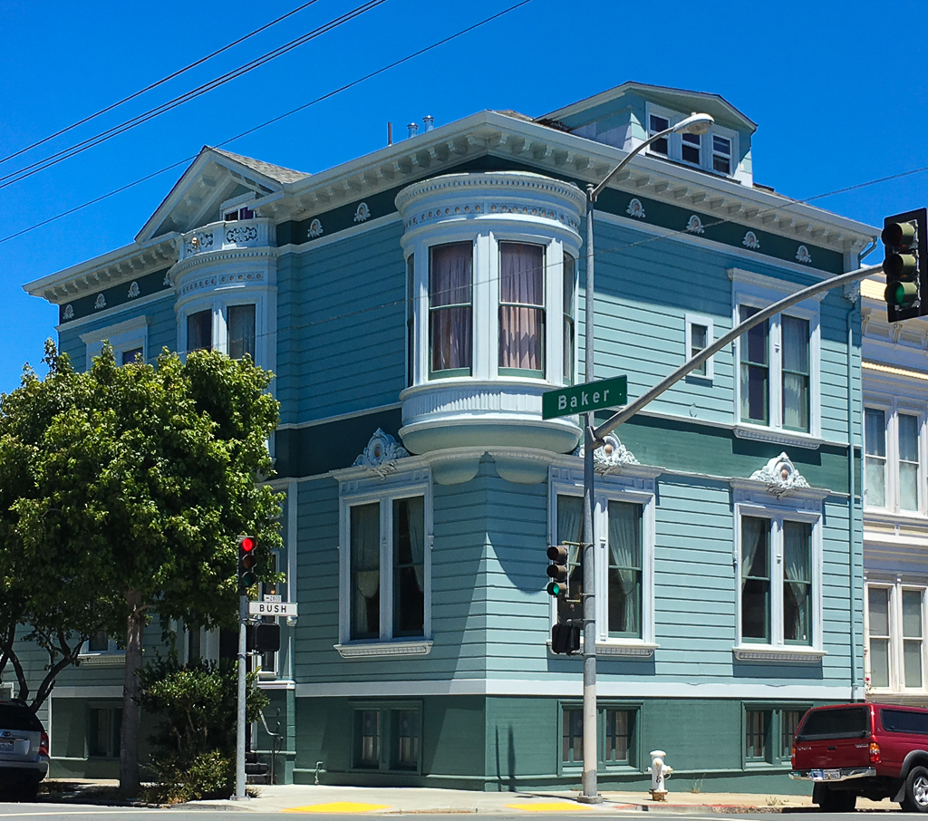 SAN FRANCISCO DAILY PHOTO: 1600 Baker St, Lower Pacific Heights