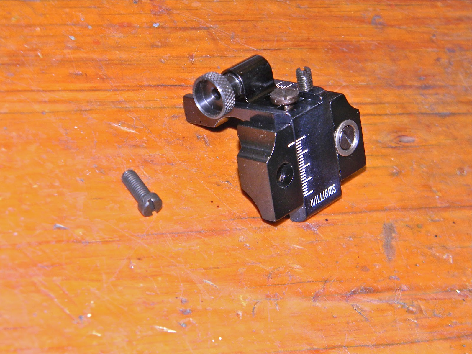 Another Airgun Blog: Mounting a Williams Peep Sight on a Sheridan