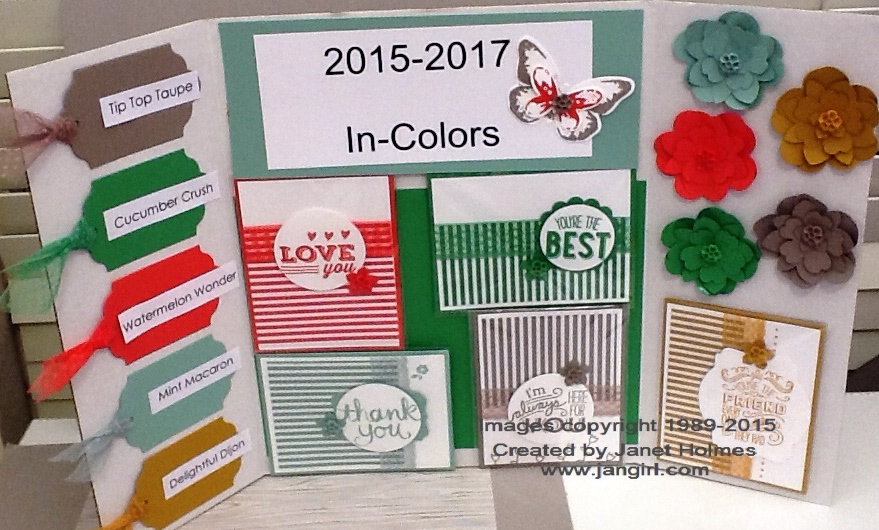 Jan Girl: New 2015-2017 In-color Display Board