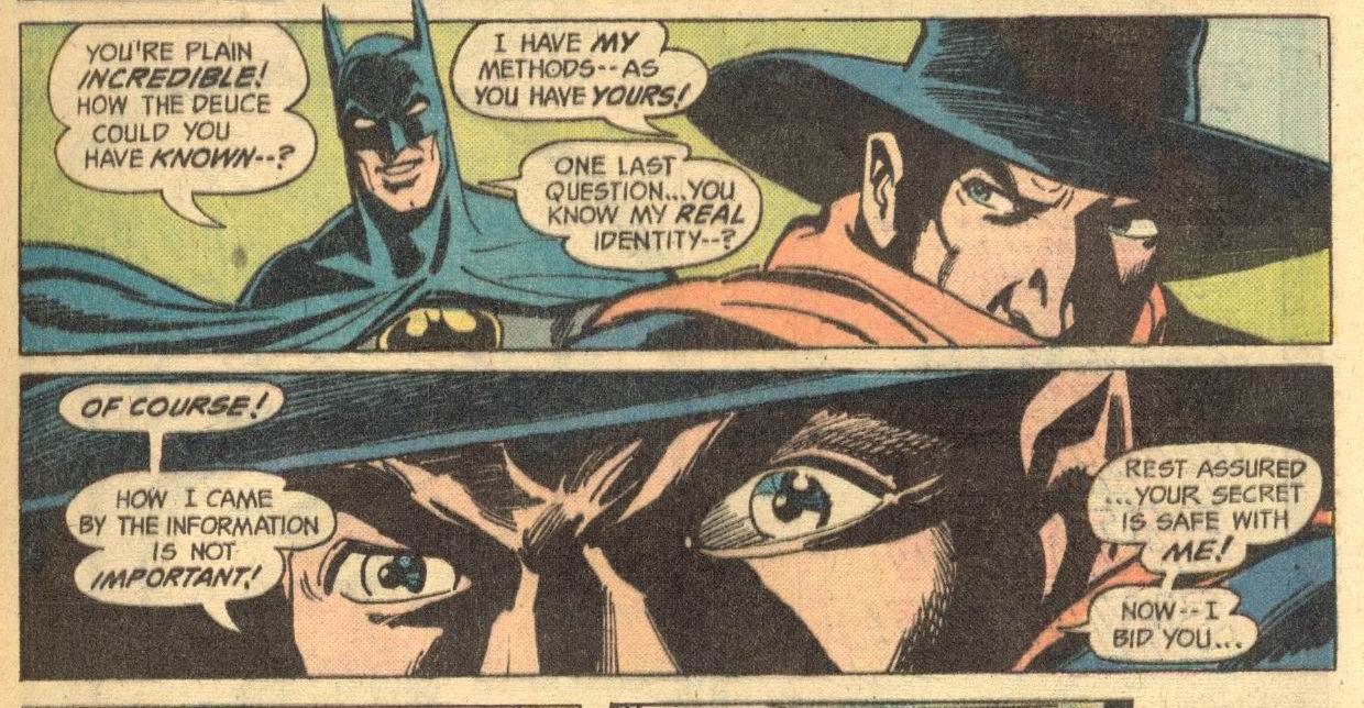 Batman's Secret Identity