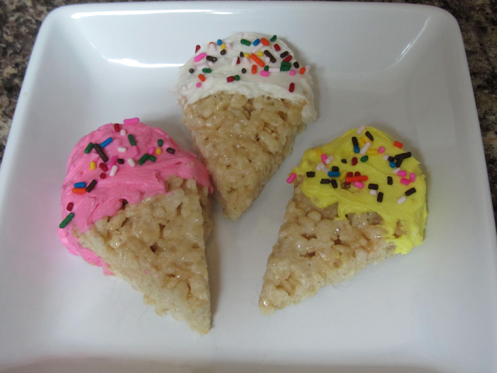 Ice Cream Cone Rice Krispie Treats at John Musgrave blog
