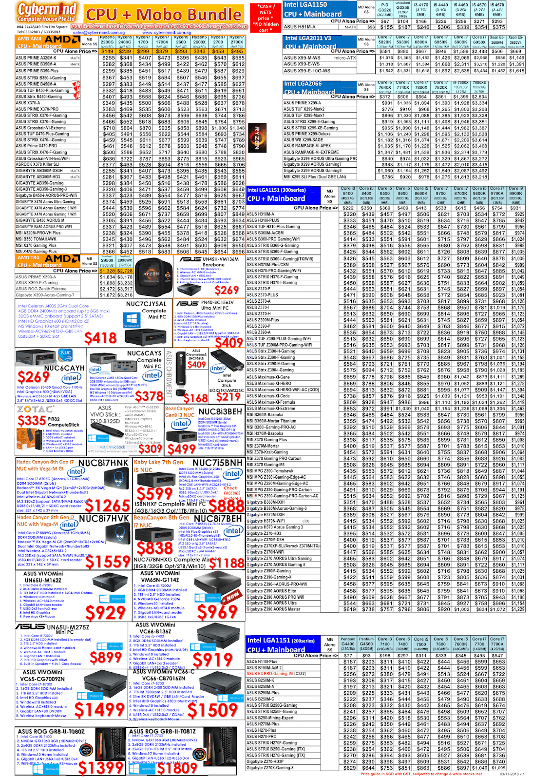SG PC Fair - Online Brochures, Flyers and Price List: Cybermind ...