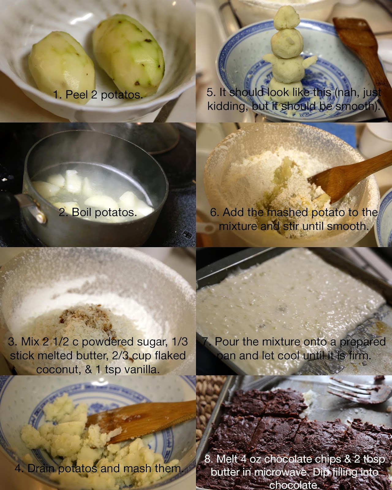 cooking banana: Needham aka Potato Candy