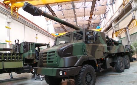 DEFENSE STUDIES: Nexter Serahkan 4 Meriam Caesar 155mm